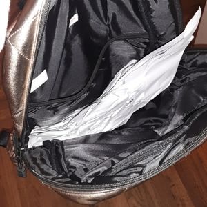 Bags | Rose Gold Backpack | Poshmark